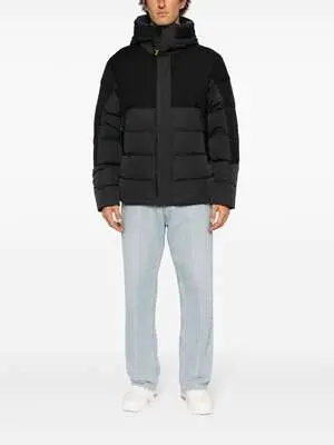 PARAJUMPERS Logo-patch Padded Jacket - Black