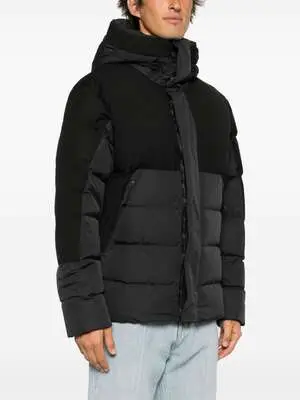 PARAJUMPERS Logo-patch Padded Jacket - Black