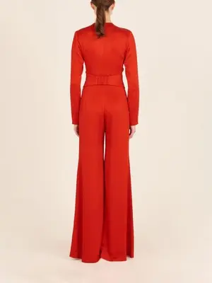 Silvia Tcherassi Taboa Belted Jumpsuit