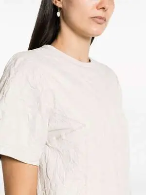 Zadig&Voltaire Riddy Crinkled Leather Mini Dress - Neutrals