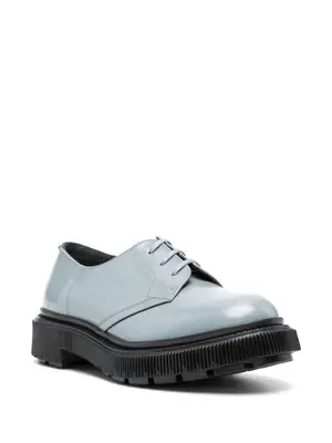 ADIEU PARIS Type 132 Leather Derby Shoes - Blue