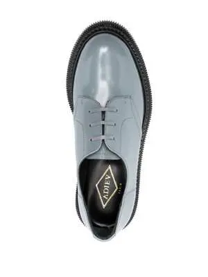 ADIEU PARIS Type 132 Leather Derby Shoes - Blue