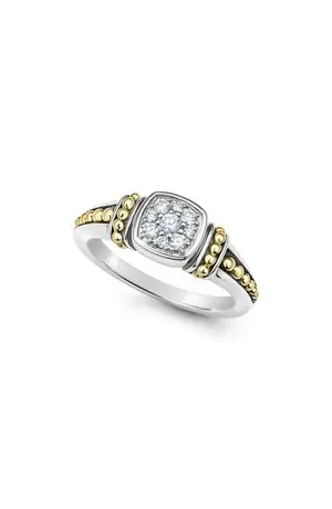 Lagos Rittenhouse Pavé Diamond Ring - Silver