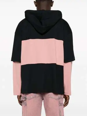 Études Studio Pave Europa Organic-cotton Hoodie - Black