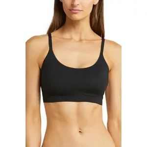 Chantelle Smooth Comfort Seamless Padded Bralette - Black