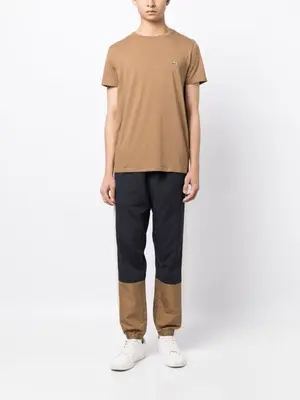 Lacoste Logo-embroidered Cotton T-shirt