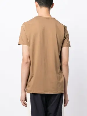 Lacoste Logo-embroidered Cotton T-shirt
