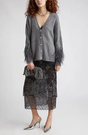 Cinq À Sept Briana Cardigan Medium Heather