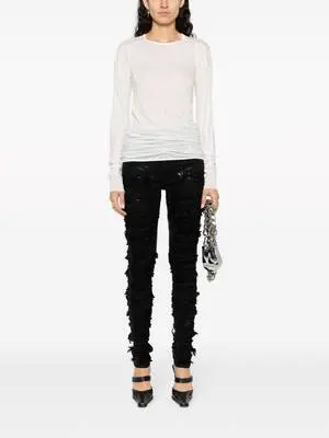 Rick Owens Detroit High-rise Skinny Jeans - Black