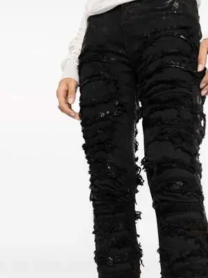 Rick Owens Detroit High-rise Skinny Jeans - Black