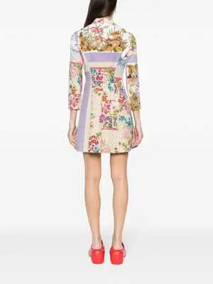 Vivetta Graphic-print Flared Minidress