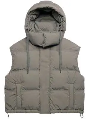 AMI Paris Hooded Padded Gilet