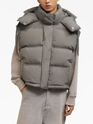 AMI Paris Hooded Padded Gilet