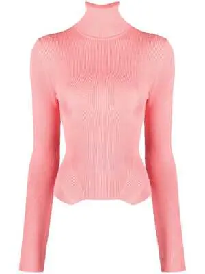 Remain Birger Christensen Roll-neck Ribbed Jumper