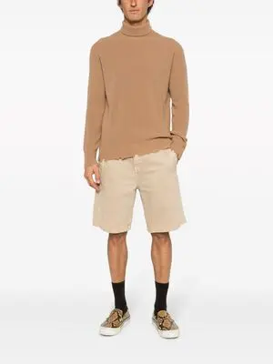 LANEUS Ripped Wool Sweatshirt