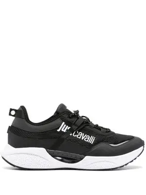 Just Cavalli Logo Panelled Sneakers