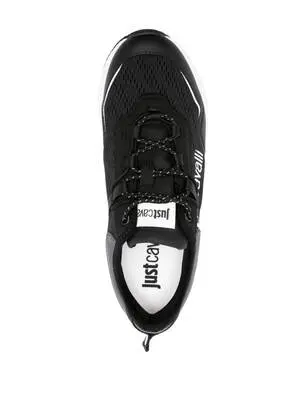 Just Cavalli Logo Panelled Sneakers