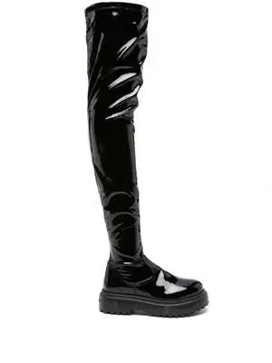 LE SILLA Ranger 50mm Thigh-high Boots - Black