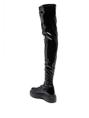 LE SILLA Ranger 50mm Thigh-high Boots - Black