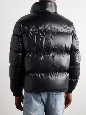 Moncler Misam Logo-appliquéd Quilted Down Jacket