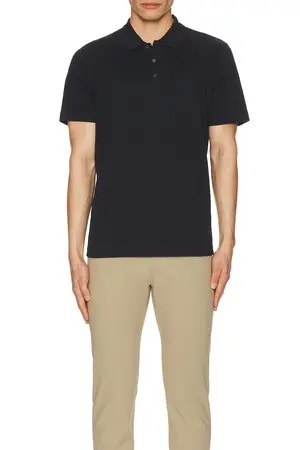 Theory Bron Cotton Polo - Eclipse