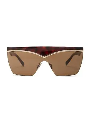 Women's Saint Laurent Eyewear Brown