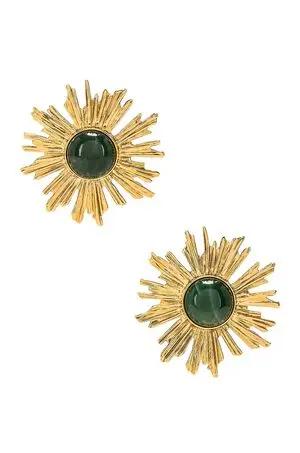 Saint Laurent Sun Clip-on Earrings