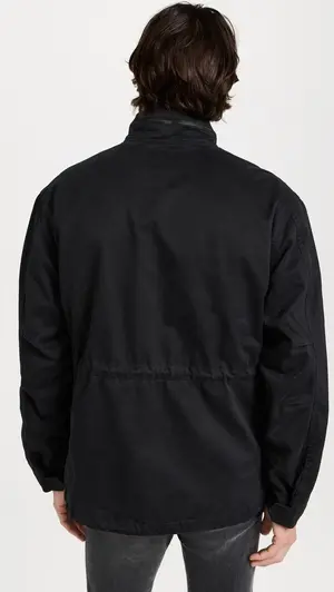 Alpha Industries M-65 Relaxed Fit Field Jacket - Black