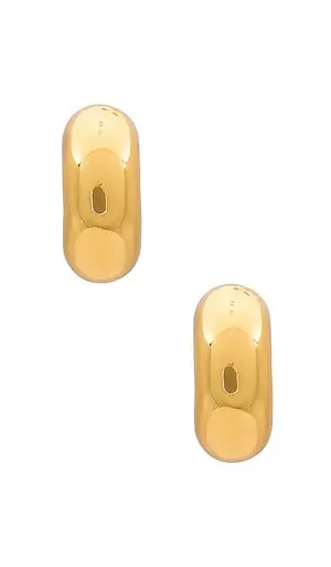 Jenny Bird Tome Small Hoops - Gold