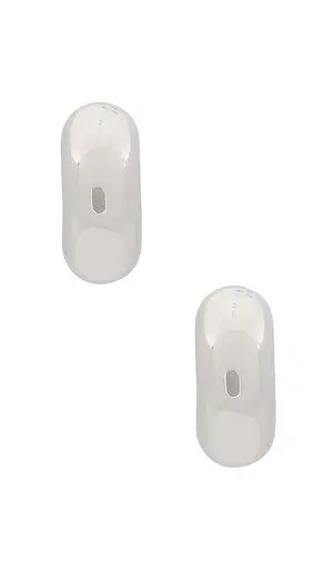 Jenny Bird Tome Small Hoops - Silver