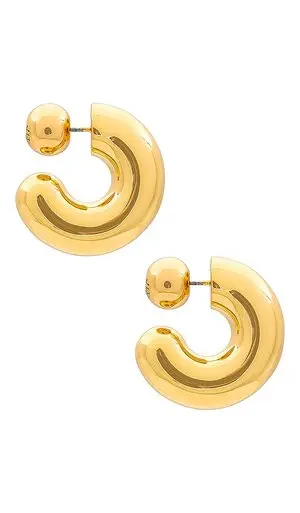Jenny Bird Tome Large Hoops - Gold