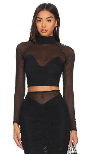 Fleur Du Mal Mesh Top