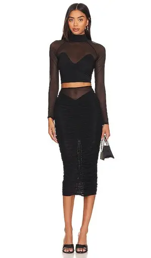 Fleur Du Mal Mesh Top