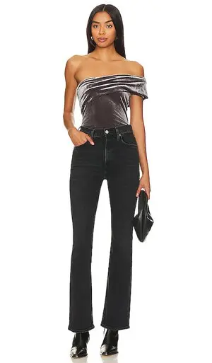 AGOLDE Nico High Rise Slim Boot Jeans - Hotline