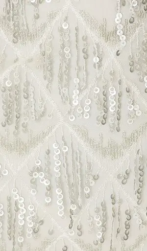 Superdown Nia Sequin Fringe Dress