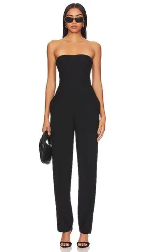 Nbd Aitana Corset Jumpsuit - Black