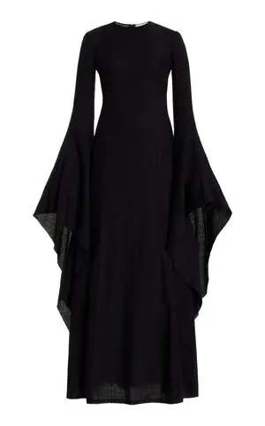 chinese dress ladies Gabriella Ivory Hi-Lo Tiered Ruffles Maxi Dress  The Wildflower Shop