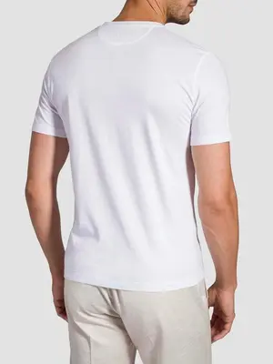 Stefano Ricci Crewneck T-shirt - White