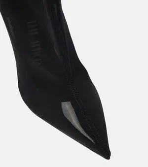 Attico Cheopissima Thigh High Boots - Black