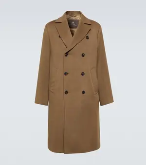 Loro Piana Winton Double-breasted Cashmere Coat