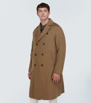 Loro Piana Winton Double-breasted Cashmere Coat