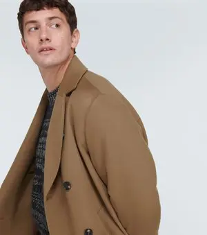 Loro Piana Winton Double-breasted Cashmere Coat