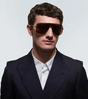 Gucci Mask Frame Sunglasses