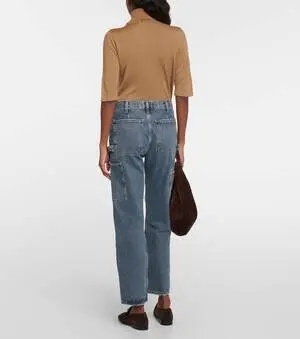 AGOLDE Rami Mid-rise Straight Leg Jeans