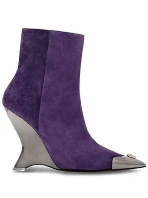 Philipp Plein Pointed-toe Ankle Boots