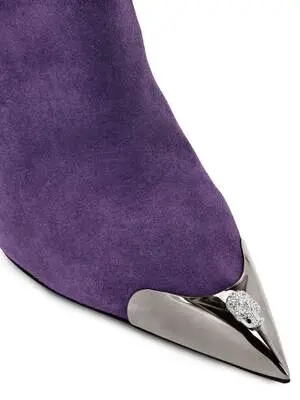 Philipp Plein Pointed-toe Ankle Boots
