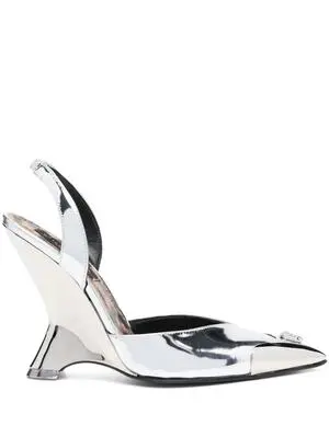 Philipp Plein Mirror 95mm Pointed-toe Pumps