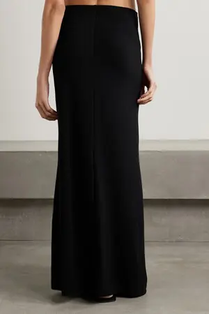 LESET Lauren Stretch-knit Maxi Skirt