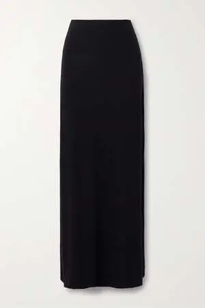 LESET Lauren Stretch-knit Maxi Skirt