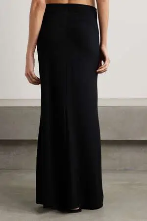 LESET Lauren Stretch-knit Maxi Skirt
